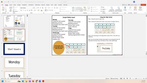 Short o Phonics Slides- Science of Reading by Literacy Edventures