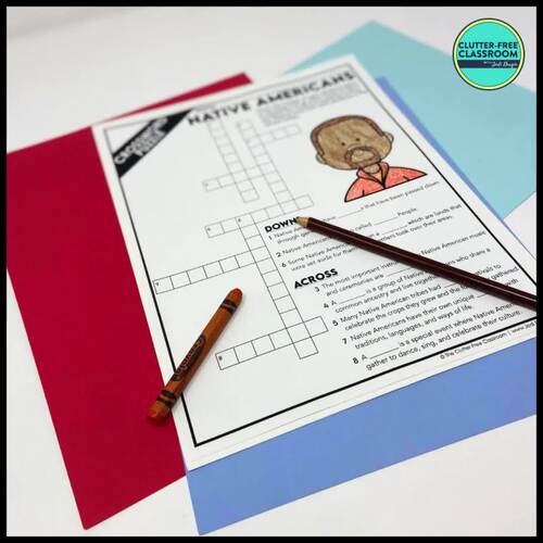 Indigenous Peoples Day Word Search Native American History Month 2nd ...