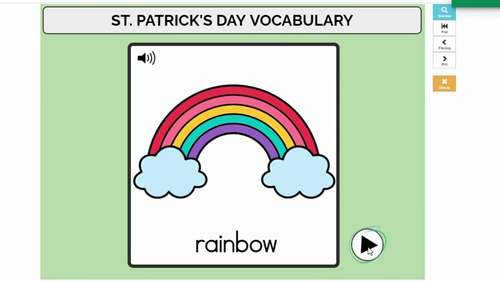 St. Patrick's Day Vocabulary Boom Cards™ by The Connett Connection