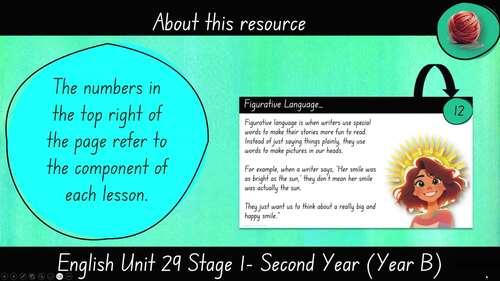 ENGLISH St 1 Unit 29- NSW (YR B)Hark It's me, Rosy Lee, The boy who ...