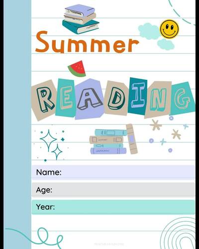 Summer Reading Log | Tracker | Challenges | Reflection | Wish List ...