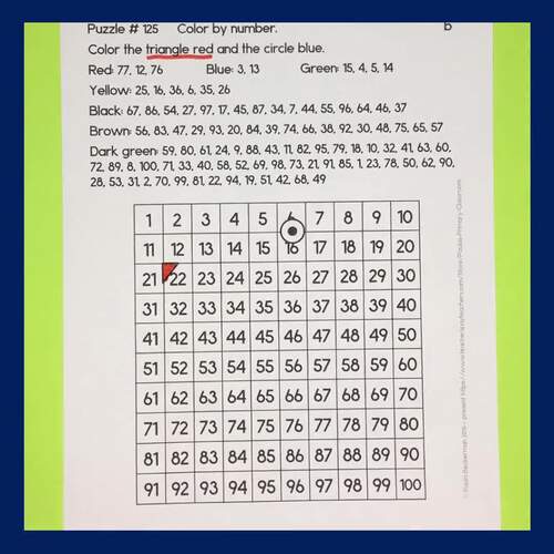 Rainforest Animals Theme 100s 100 Chart Math Color by Number Blank Frog ...