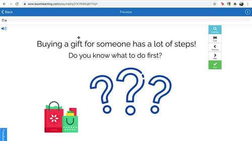The Steps to Buying a Gift Boom Cards Deck by CuriosOT | TPT