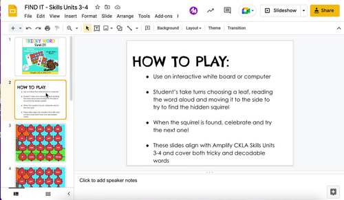 Find It! Tricky & Decodable Words (Amplify CKLA Skills Units 3 & 4 Aligned)