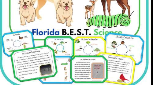 Parents and Offspring First Grade Science Unit Topic 5 Florida BEST SC ...