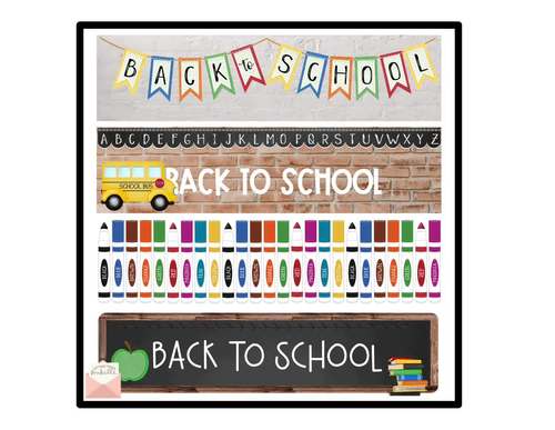 Animated Google Classroom Headers - Back To School by Letters From Mikelle
