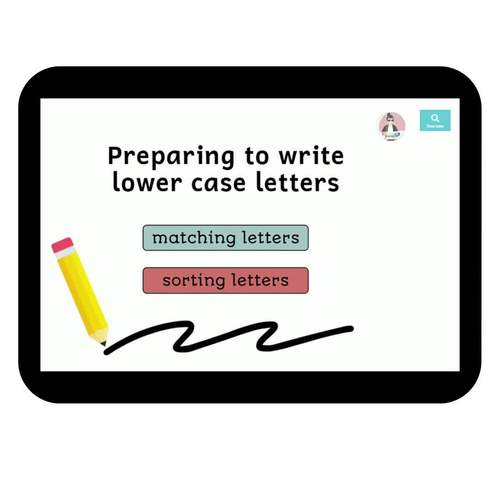 Handwriting Practice Letter Alignment BOOM CARDS by Teacher Janelle OT