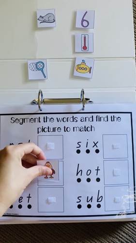 Interactive CVC Activities: (Extra pages for the Interactive Learning Book)