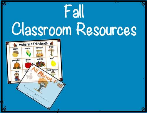 Fall Unit: Literacy & Math Activities & Centers | TPT
