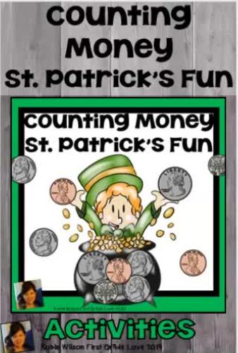 Counting Money First Grade St. Patrick's Day by Robin Wilson First ...