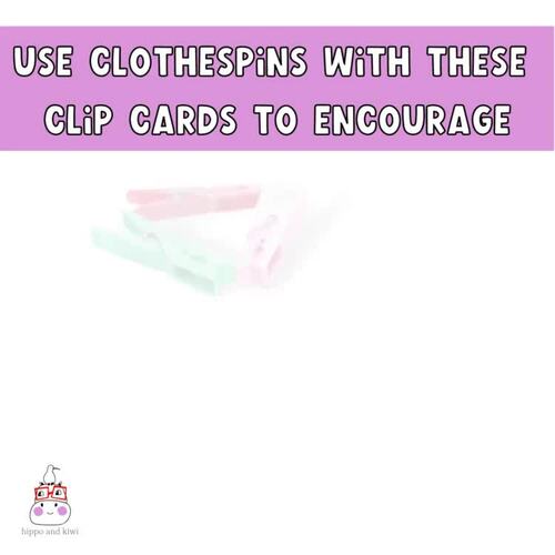 Winter Count and Clip Cards (Bird Theme) by Hippo and Kiwi | TPT