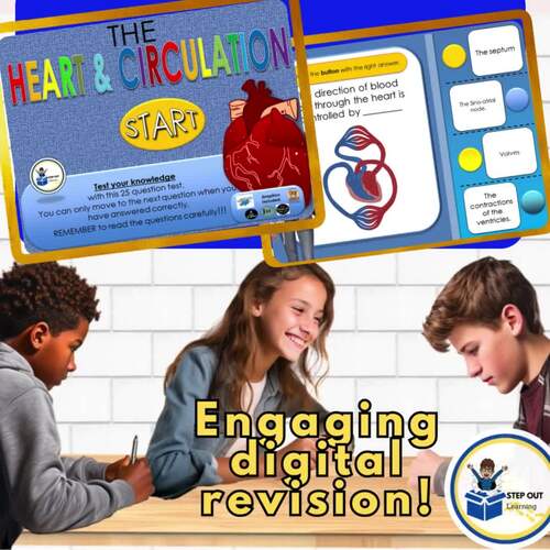 Circulatory system activities, The heart and blood vessels worksheet ...