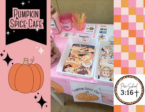 Pumpkin Center| Fall Dramatic Play Center| Cafe Dramatic Play Center ...