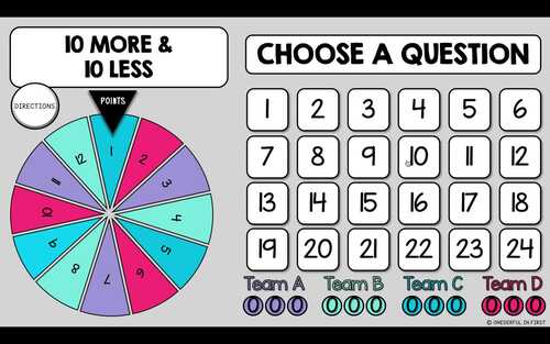 10 More and 10 Less - PowerPoint Game by ONEderful In First | TPT