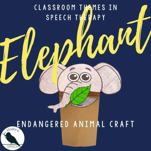 Feed the Elephant Accordion Puppet, Paper Bag Craft, & Boom™ Cards in ...