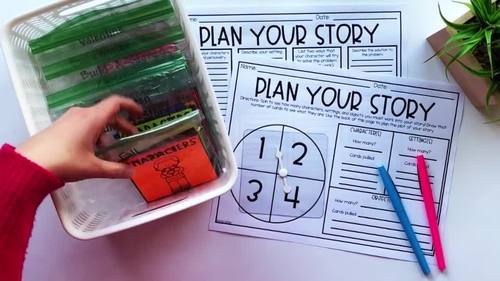2nd Grade Writing Center | Build A Story Bundle | TpT