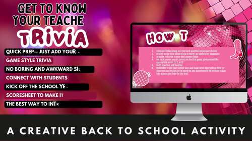 Back to School Activity Bundle | Meet the Teacher & Icebreakers ...