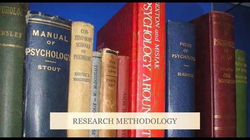 Research Methodology in Psychology - intro, experiment, statistics, ethics