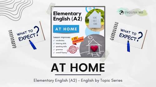 At Home | Chores & Vocabulary | Elementary ESL for Teens & Adults (A2)