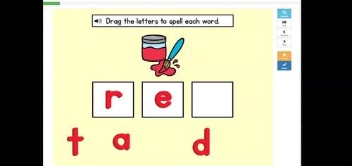 Boom™ Cards for ed Word Family Reading Fluency Activities by Primary ...
