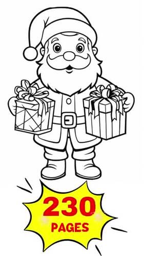 Christmas Coloring Pages (+writing papers) {Holiday Coloring Pages ...