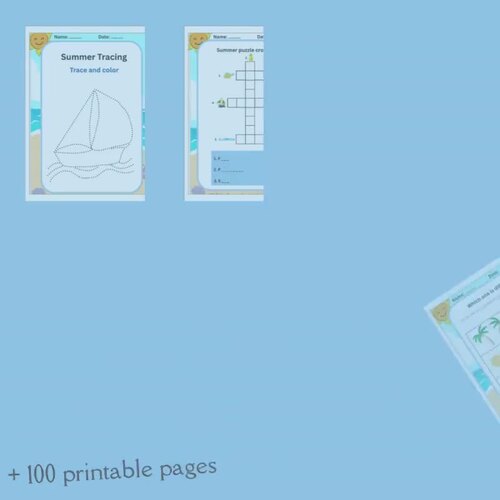 Printable Seasonal Preschool Worksheet, Kindergarten , Toddler ...