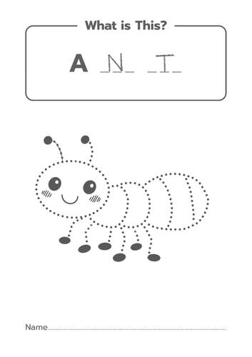 Dot to Dot Alphabet B 01 Worksheets | Pre-K & Kindergarten | Printable
