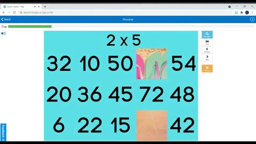 3rd Grade Math Review Mystery Picture Boom Cards by Hands on Learning LLC