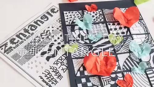 February 4th 5th 6th Grade Valentine's Day Heart Art Project Craft ...