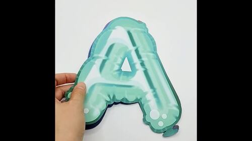 Bulletin Board Letter and Number Bundle Colorful Foil Balloon Set For ...