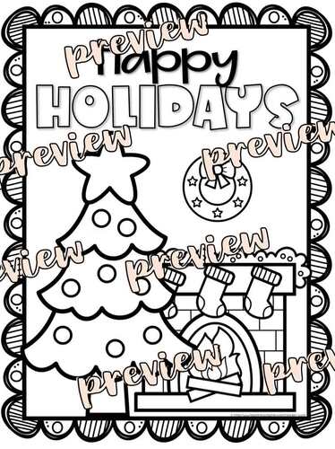 Christmas Holiday Fun Pack by Anh Huynh | TPT