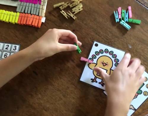 Counting Cards to 10 (Seasonal) for Preschool, Kindergarten & Special ...