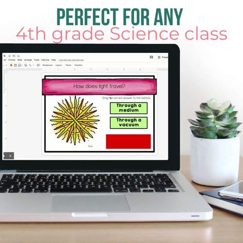 Light Opaque Reflected Transparent Task Cards 4-PS4 Review Activity and ...