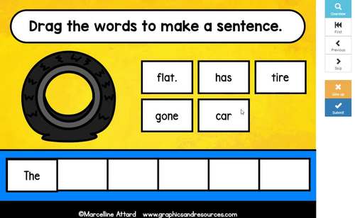 CCVC WORD SENTENCE BUILDING BOOM CARDS DISTANCE LEARNING INITIAL ...