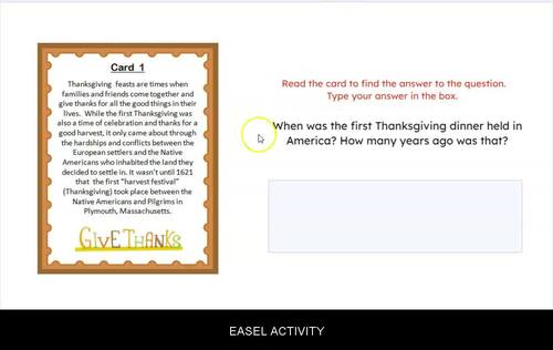Thanksgiving and Turkeys Scavenger Hunts with Craft and Easel Versions ...