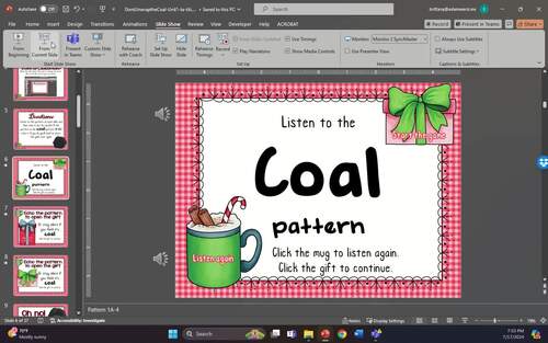 Don't Unwrap the Coal - CS Unit 1 Rote - Interactive Game | TPT