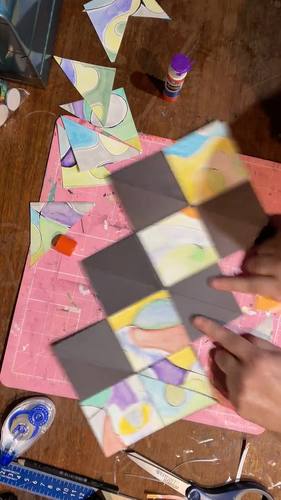 Explosion Book by Junk Draw Art Studio | TPT