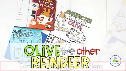 Olive the Other Reindeer PreK Read Aloud Activities - Christmas Preschool