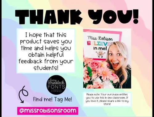 End of Year Reflection Writing Activity - Editable Google Slides/PDF