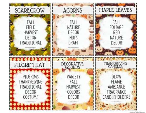 The Ultimate Thanksgiving Taboo Game - 100 Cards | Classroom Game