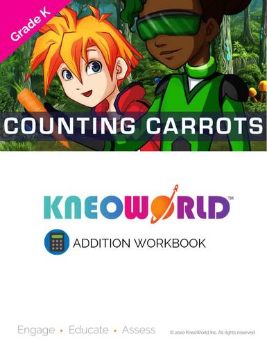 Addition Workbook | Kindergarten | Printable & Digital by KneoWorld
