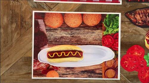 Grilling Dramatic Play Pretend Play Food Cutouts Barbeque Activity
