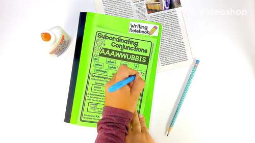 Grammar Interactive Notebook Print & Fold Booklets YEARLONG BUNDLE ...