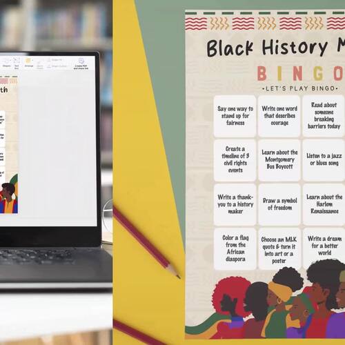 Black History Month Bingo | Classroom Activity for Cultural Awareness ...