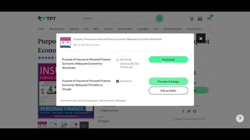 Economic Impact of St. Patrick's Day Webquest (2025) Economics Worksheet