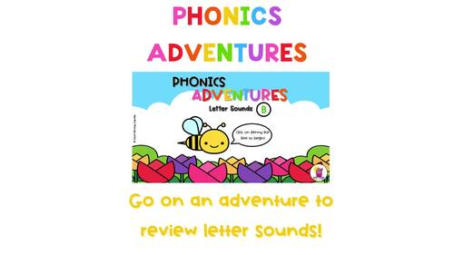 Digital Letter Sound Practice and Review Game | Phonics Adventures B