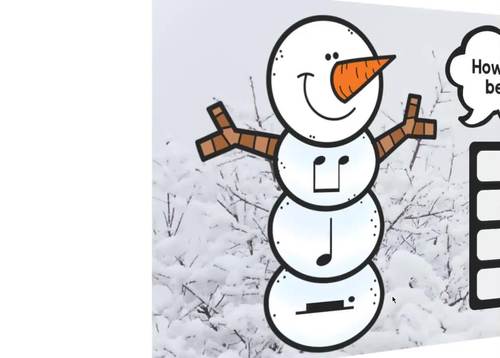 Winter Music Activities- Music Math Boom Cards by Band Directors Talk Shop