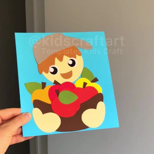 Johnny Appleseed Craft Apple Crafts Activities Apples Day Fall Autumn ...