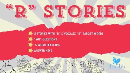 "R" Stories by Therablu | TPT