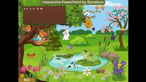 Signs of Spring Interactive Click and Learn PowerPoint Slides for k-3th ...